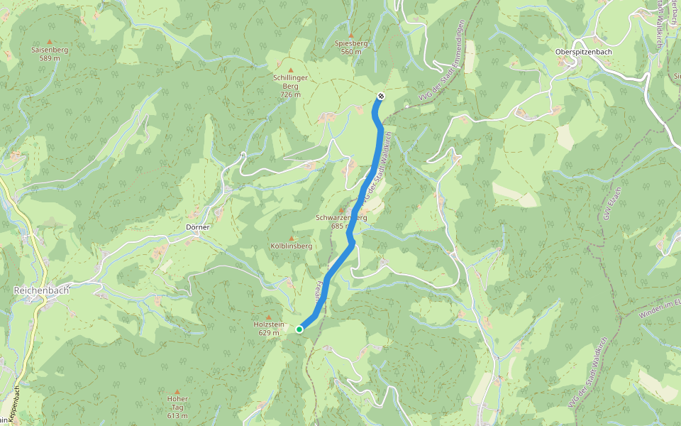 Am Felsen - Schillinger Berg Walking And Running Trail | Pacer