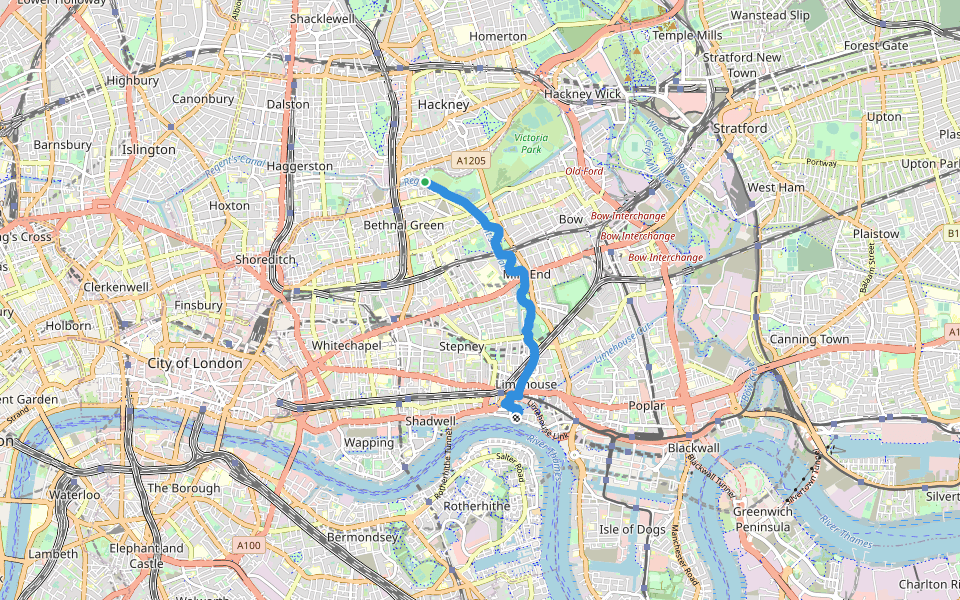 Jubilee Greenway (section 10) Hiking Trail - London, England | Pacer