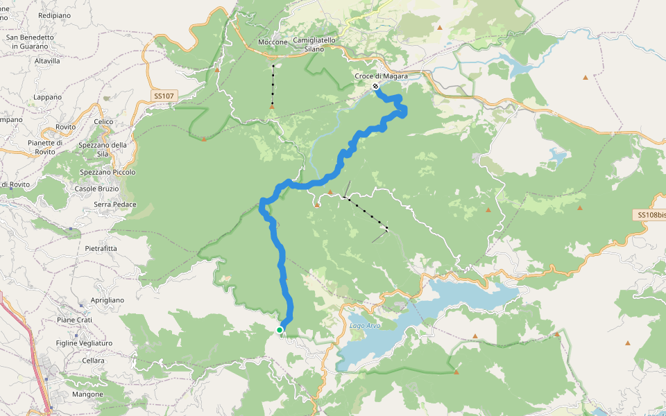 Path of the Regia Sila | Walking Map