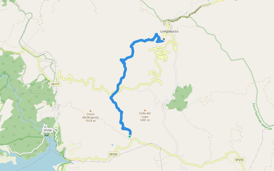 Path of the Pinto Torto | Walking Map