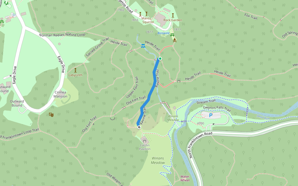 Ravine Trail Walking and Running - Baltimore, Maryland | Pacer