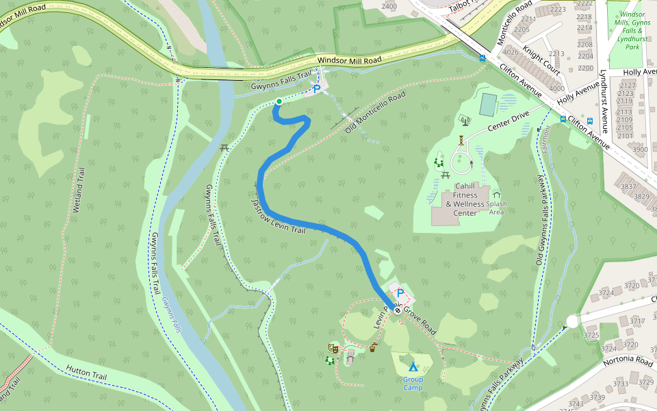 Sendero Jastrow Levin Caminar y correr - Baltimore, Maryland | Pacer