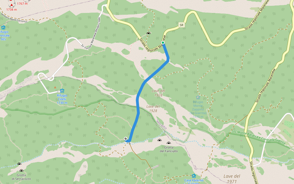 The Trofa du Camperi | Walking Map