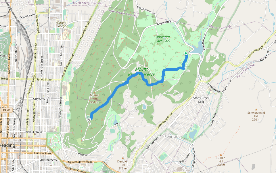 Ferndale Trail Hiking - Reading, Pennsylvania | Pacer