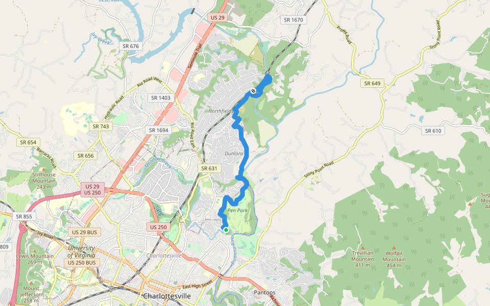 RTF River North in Virginia | Walking Map