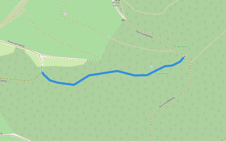 Angel pulpit - Under the Marian spring in Baden-Württemberg | Walking Map