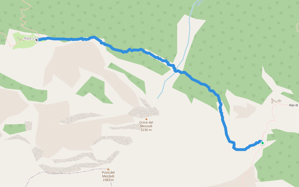 XF95a Alpe Lorino Alpe Albiona Hiking Trail - Piedmont | Pacer