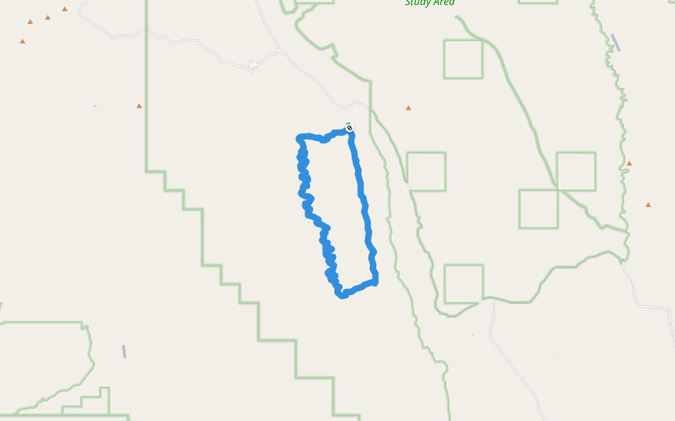 Lower Muley Twist Canyon Loop in Utah | Walking Map