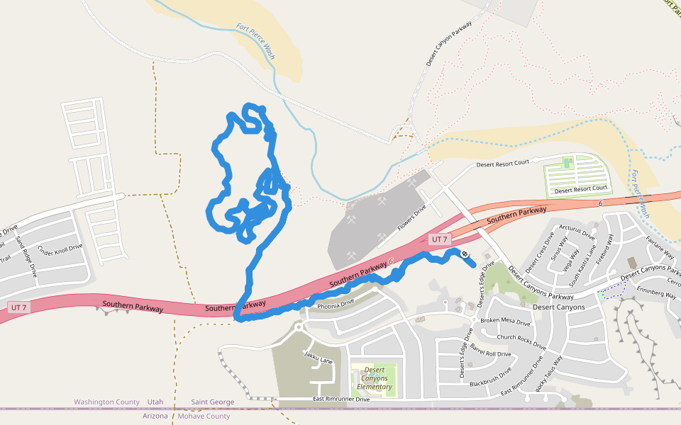 Meditation Rock in Utah | Walking Map