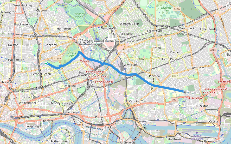 Jubilee Greenway (section 4) in England | Walking Map