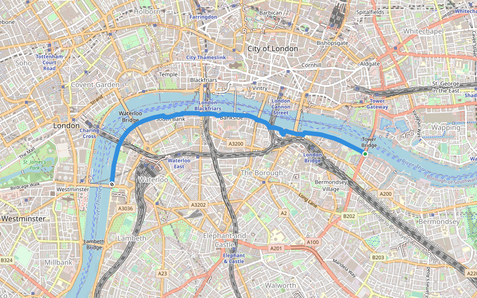 Jubilee Greenway (section 8) Hiking Trail - London, England | Pacer