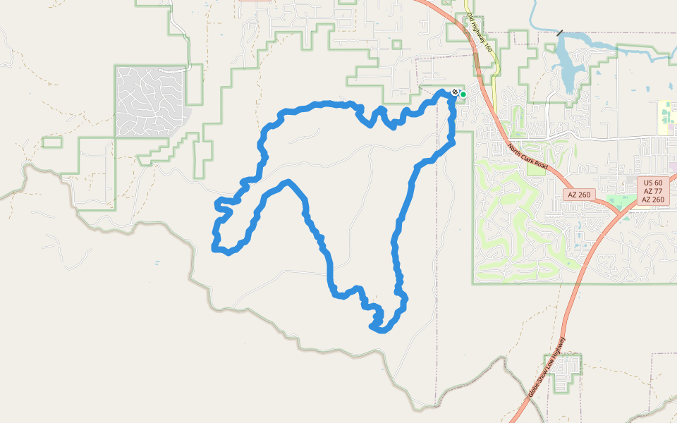 The Horses Trail Hiking - Show Low, Arizona | Pacer