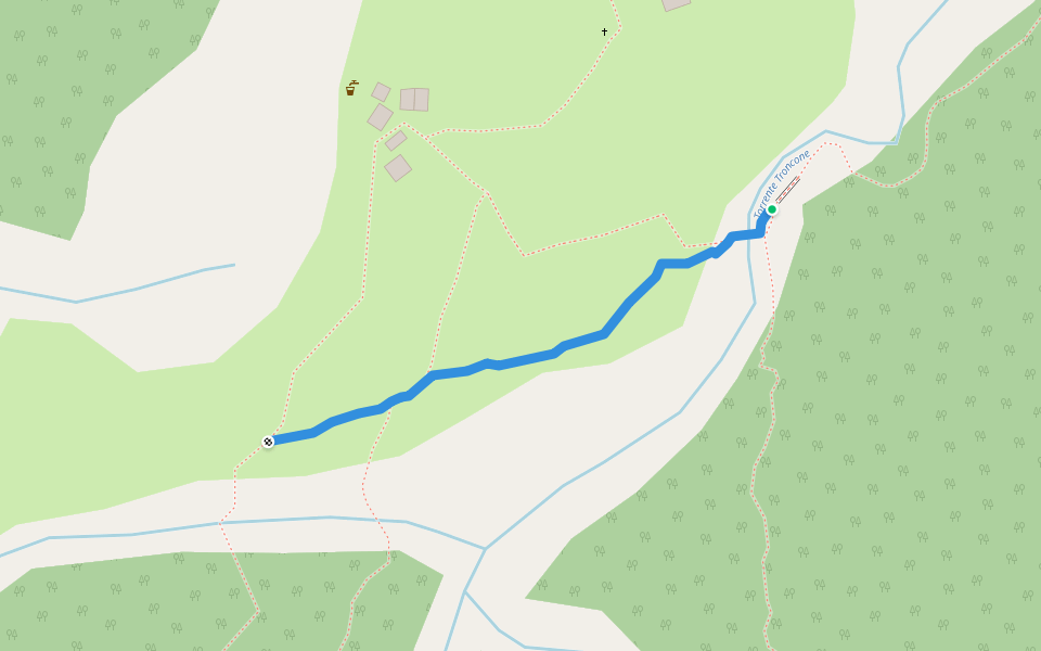 C23R - Junction between routes C23 and C00 at Alpe Granarioli | Walking Map