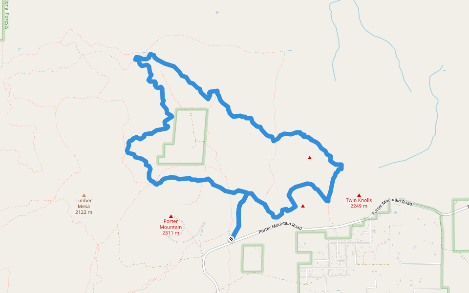 Panorama Trail in Arizona | Walking Map