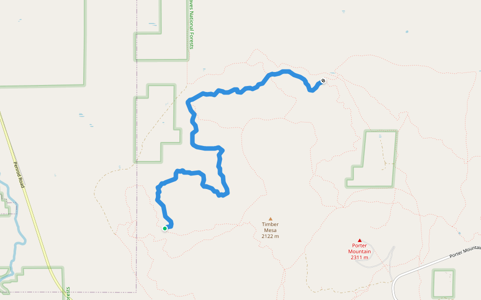 Sawmill Connector Trail in Arizona | Walking Map