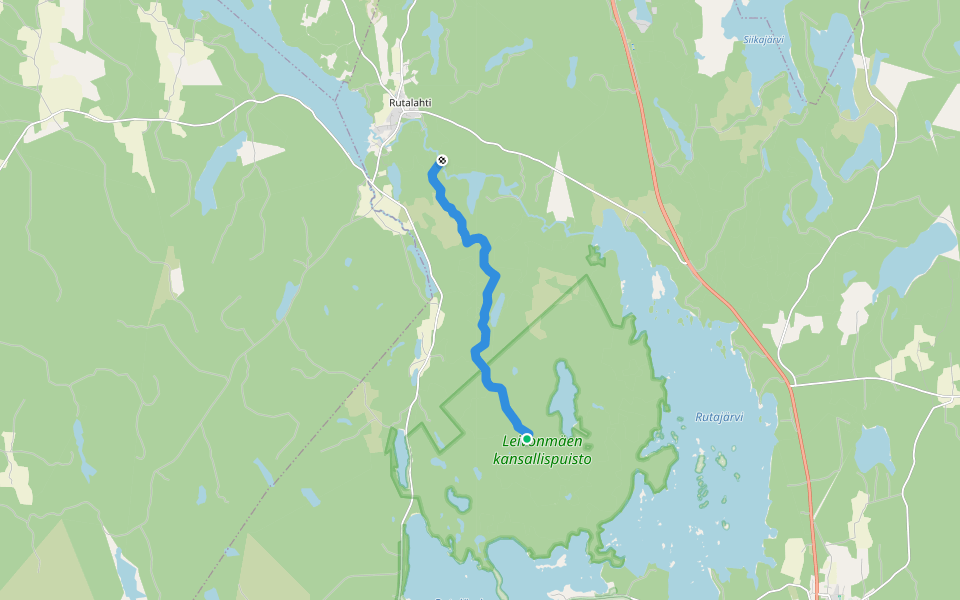 Rutalahti route | Walking Map