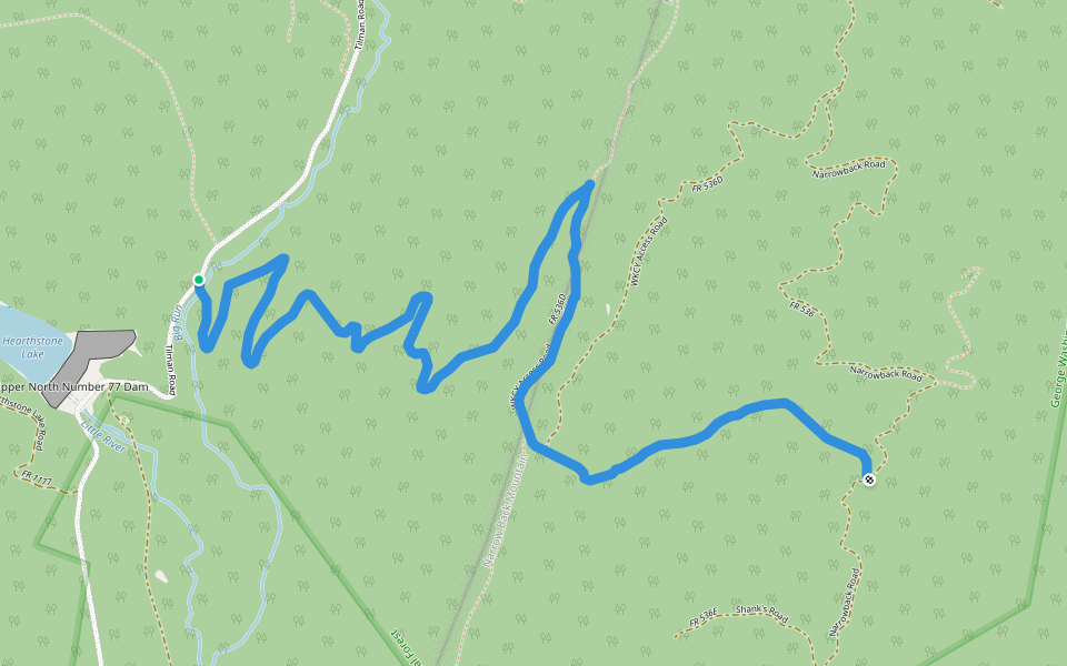 Tillman Trail Hiking - Mount Solon, Virginia | Pacer