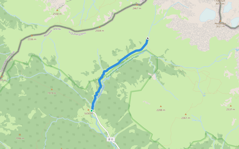 To the waterfall Hiking Trail | Pacer