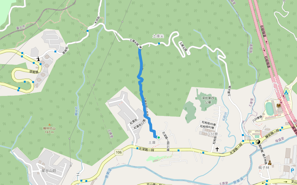 Tuku Mountain Hiking Trail in New Taipei City | Walking Map