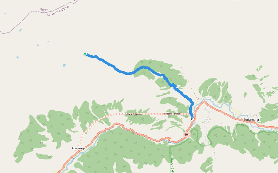 Shitkari to Nichinai Hiking Trail - Forest Block | Pacer