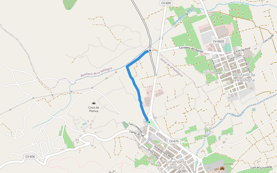 Camino Natural de l'Antic Trenet Walking And Running Trail - Simat de ...