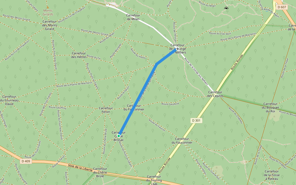 Denecourt-Colinet Trail 7-6 in Île-de-France | Walking Map