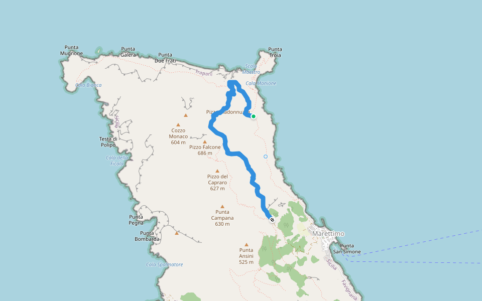 Cala Bianca Scopello Sicily Map Cala Bianca: Villa That Sleeps 6