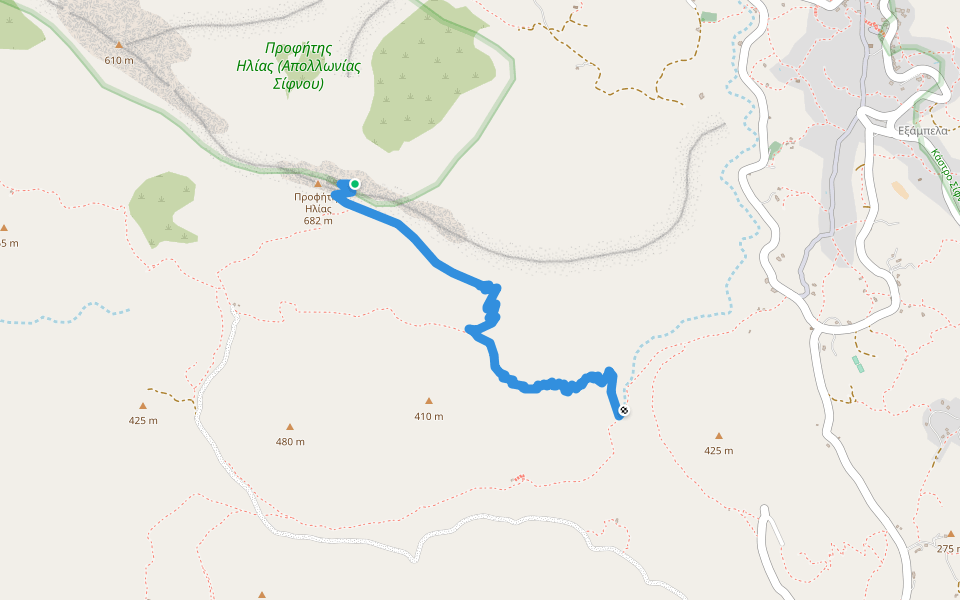 6B - Firoyia - Prophet Elias | Walking Map