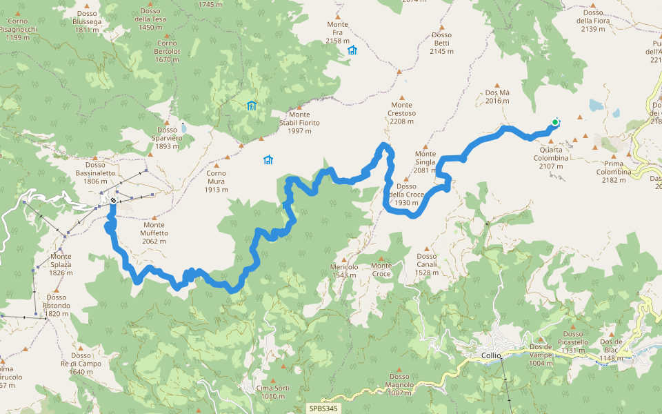Via del Silter (Val Trompia sector) | Walking Map