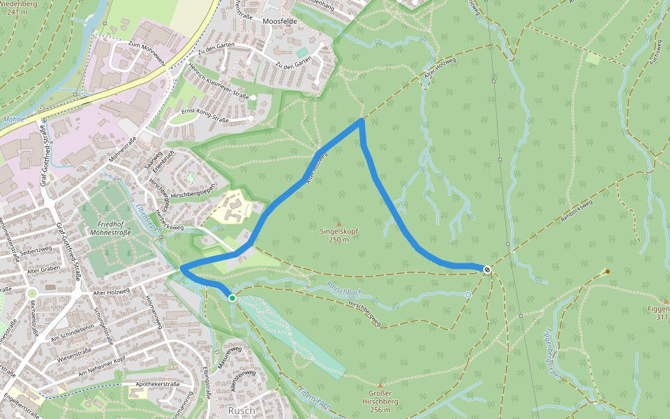 [A8] in the Arnsberg Forest near Neheim in Nordrhein-Westfalen ...