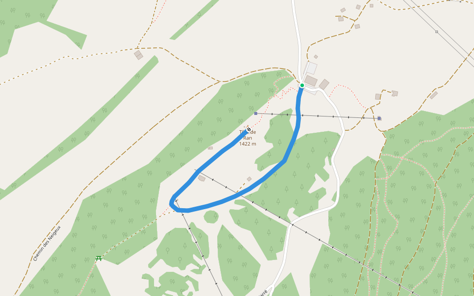 Head of ran summit-Head of Ran hotel Hiking Trail - Val-de-Ruz ...