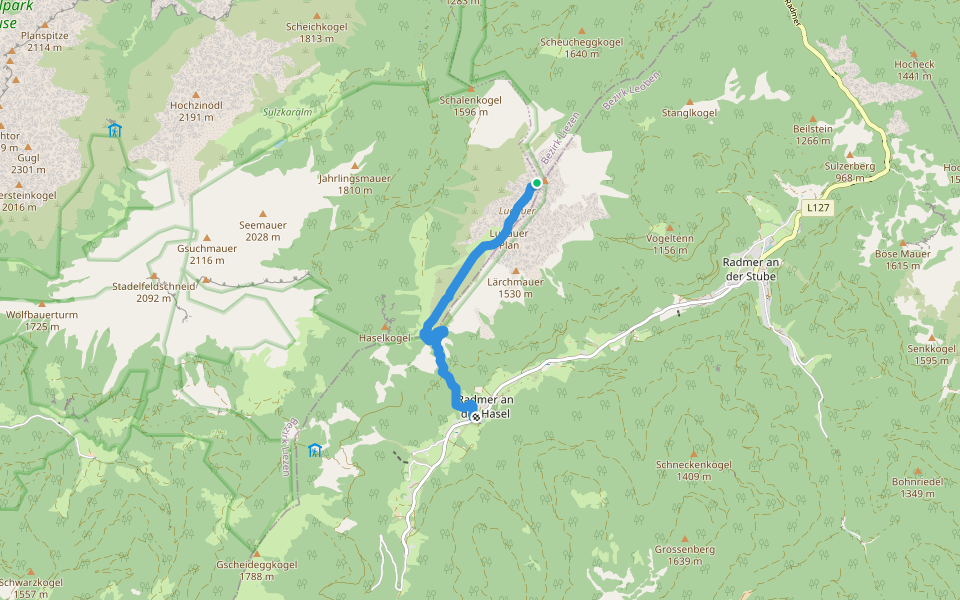 Weg 668 in Steiermark | Walking Map