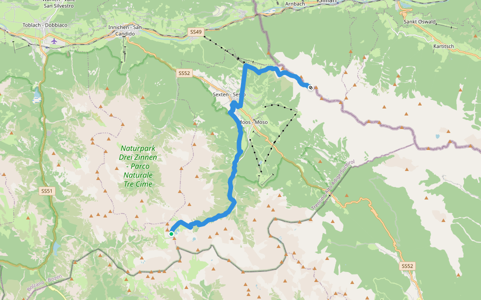 Via Alpina Red R26 | Walking Map