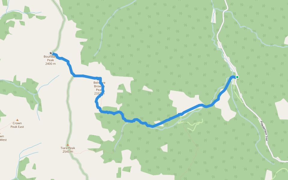 Belmore Browne Hiking Trail - Alberta | Pacer