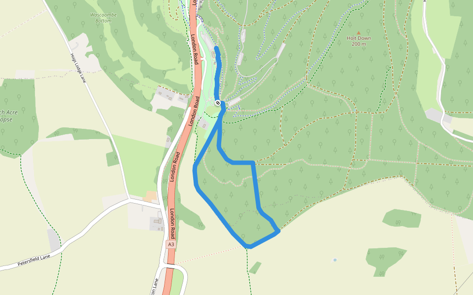 Short Woodland Trail | Walking Map