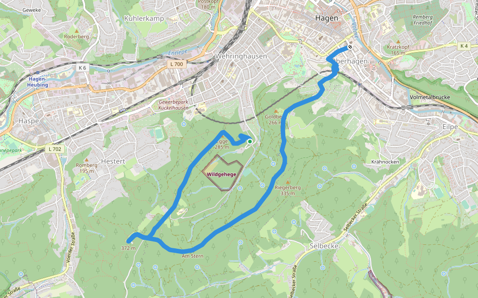 Three Towers Walk in Nordrhein-Westfalen | Walking Map