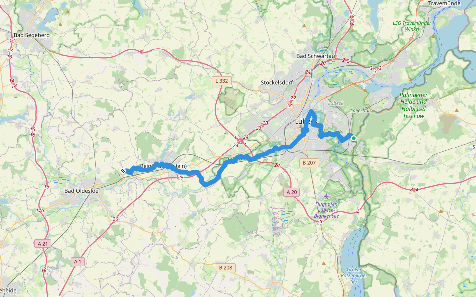 Jakobsweg via Baltica, Schleswig-Holstein Ost Walking And Running Trail ...