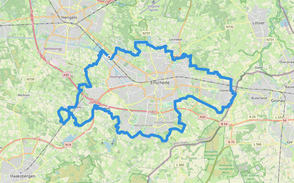 Round Enschede Hiking Trail - Overijssel | Pacer