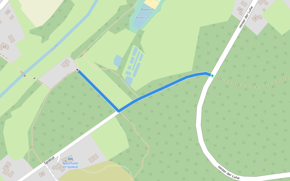 Nordic Walking N4 Bispingen in Niedersachsen | Walking Map