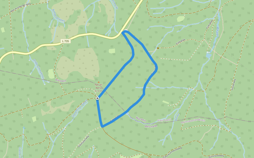 Hagensberg Rundweg A7 Trail - Warstein, Nordrhein-Westfalen | Pacer