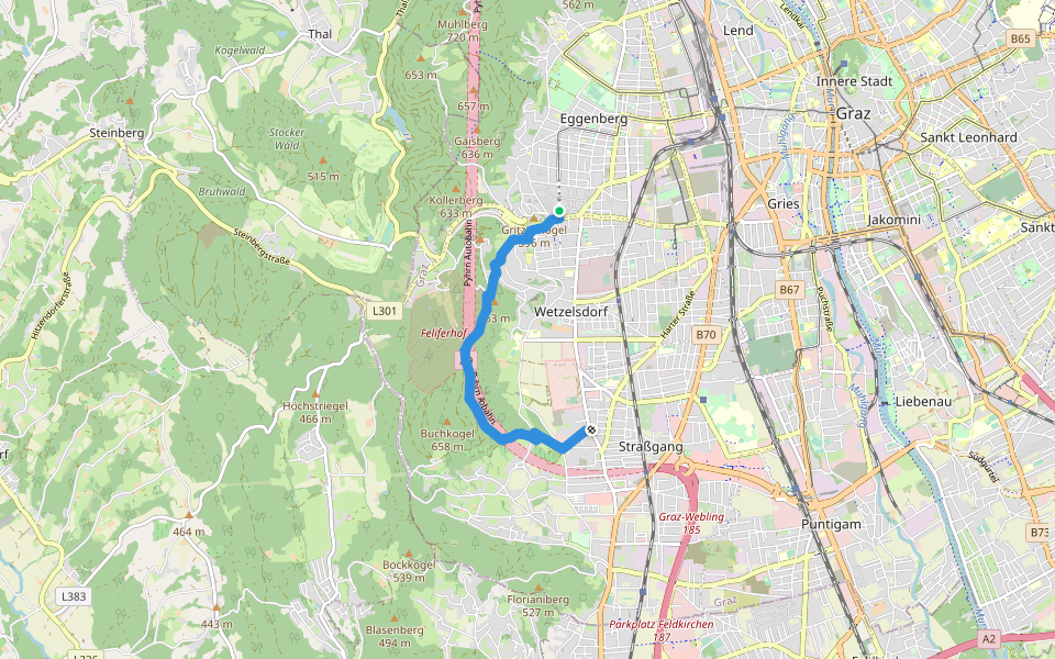 Hiking trail 7 in Steiermark | Walking Map