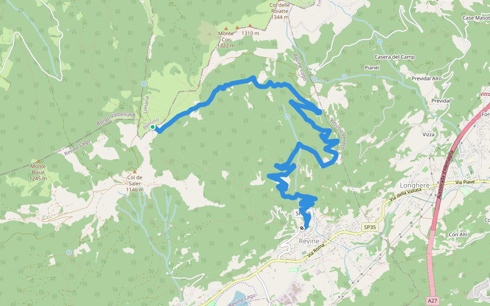 Day 24 V2 Dream Path Munich Venice | Walking Map