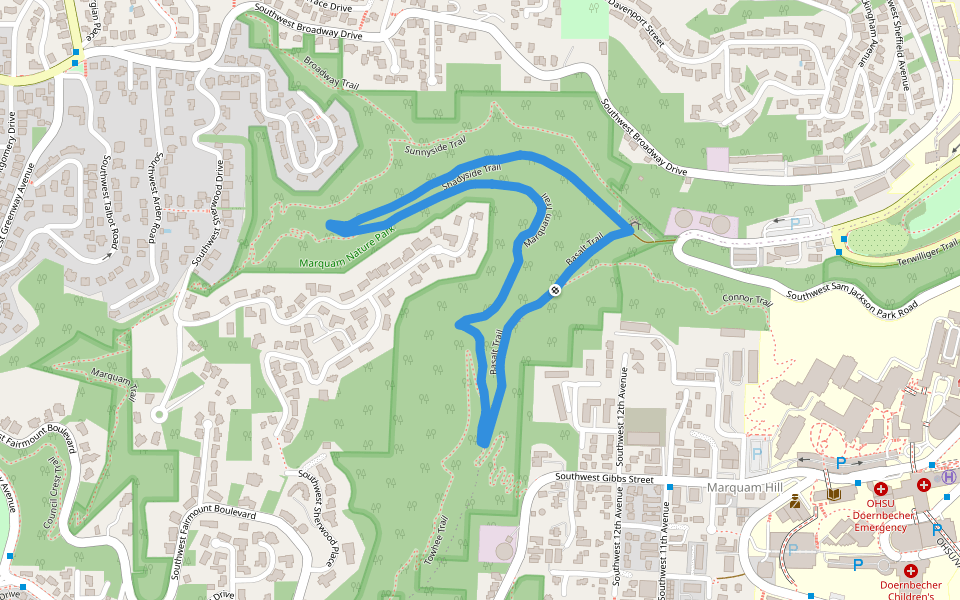 Nature Loop Trail in Oregon | Walking Map