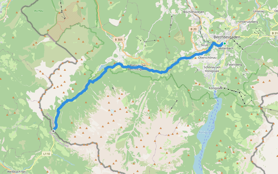 Wanderweg 2 (Saumpfad) Wanderweg - Ramsau bei Berchtesgaden, Bayern | Pacer