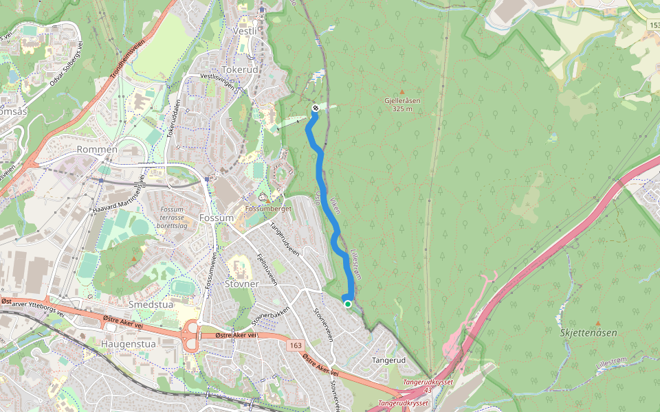 Nature trail Stovner Hiking - Oslo | Pacer