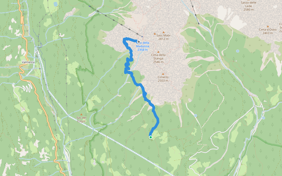 Via ferrata "Camillo Depaoli" Hiking Trail - Trentino-Alto Adige | Pacer