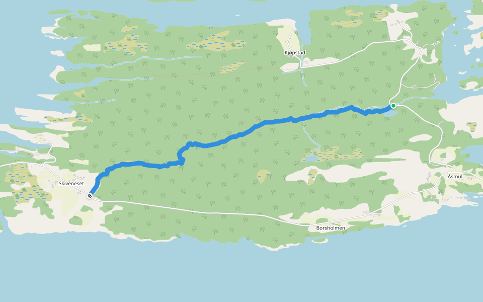 Sandalen-Skivenes Walking And Running Trail - Vestland | Pacer