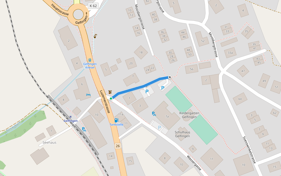 Gelfingen - Schloss Heidegg Walking And Running Trail - Hitzkirch ...