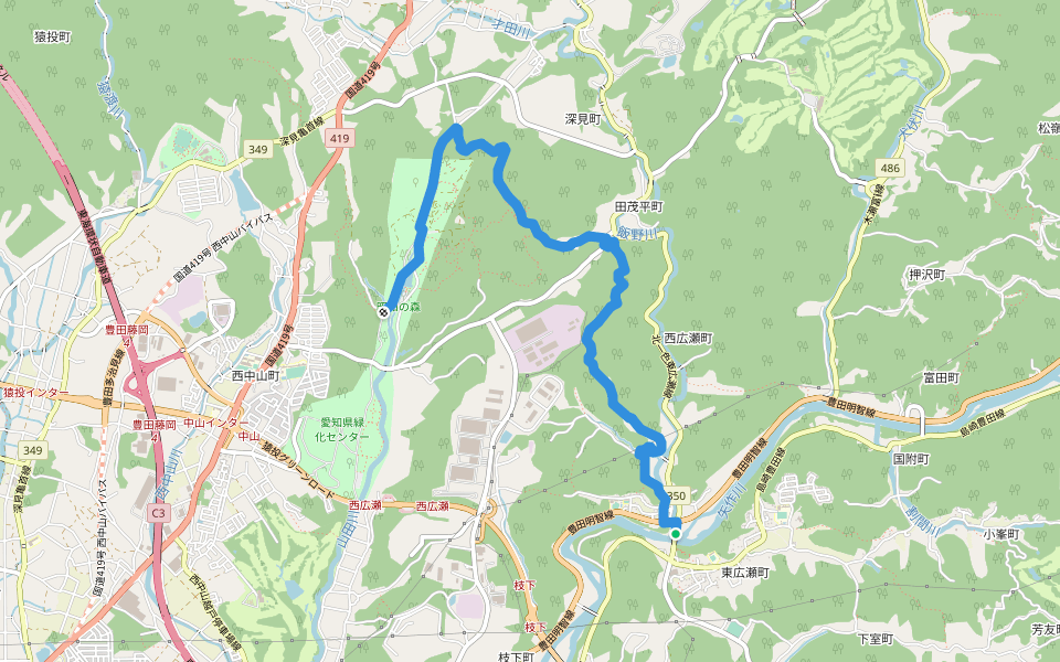 Tokai Nature Trail Hiking - Toyota, Aichi | Pacer