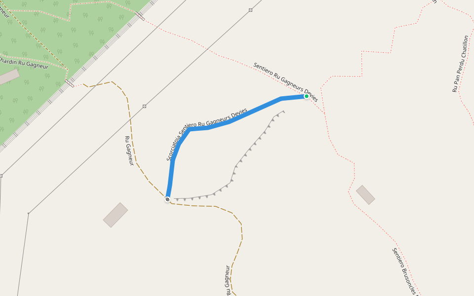 Shortcut Path Ru Gagneurs Devies Walking And Running Trail - Valle d ...